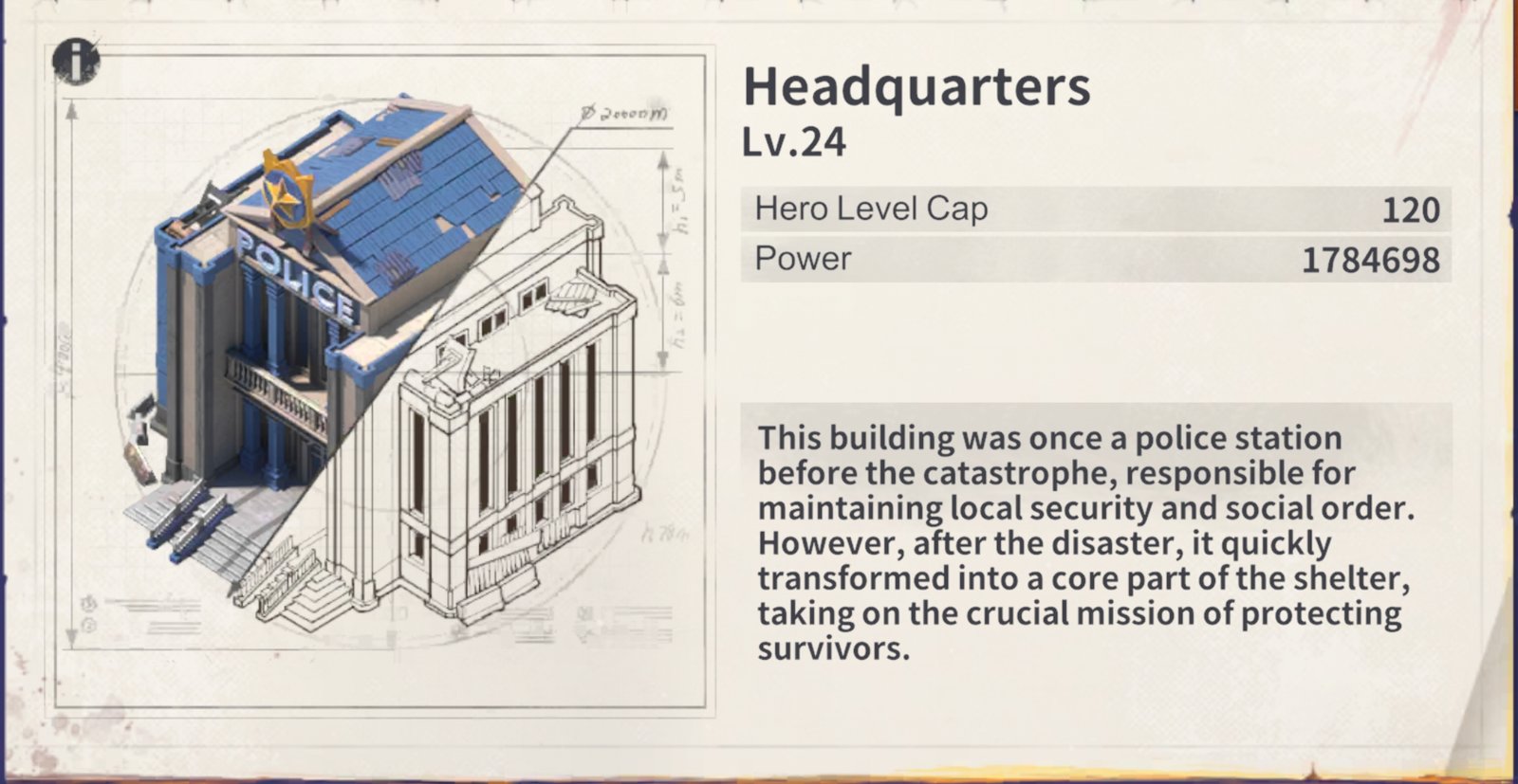 Upgrade Requirements for Headquarters - Last Z : Survival
